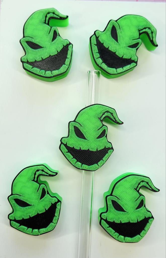 Oogie Straw Topper (glow in the dark) – Monique Custom Krafts